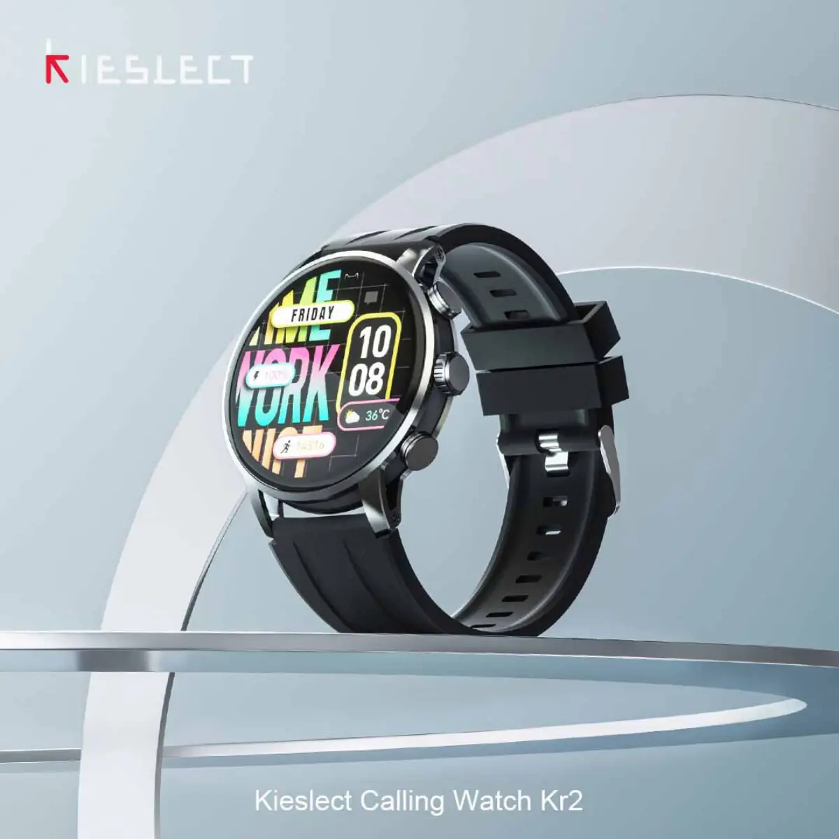 เปิดตัว สมาร์ทวอทช์ Kieslect Kr2 โดดเด่นด้วยการออกแบบและฟังก์ชั่นหลากหลาย