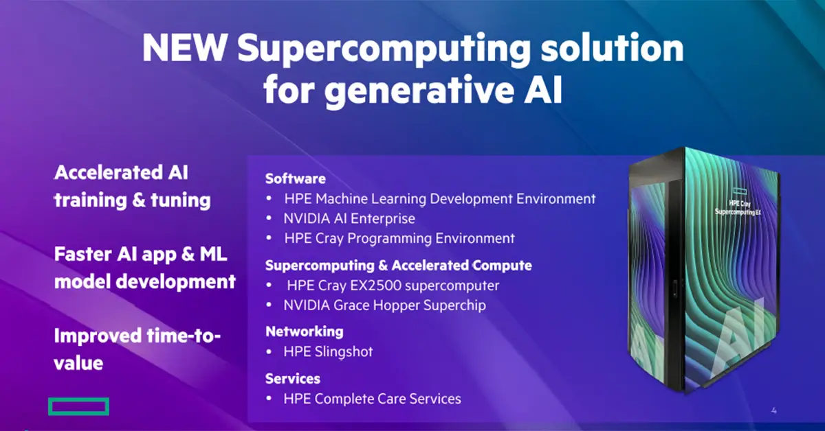 Hpe เร่งความเร็วในการเทรน Ai ด้วยโซลูชันแบบครบวงจรใหม่ที่ขับเคลื่อนโดย Nvidia
