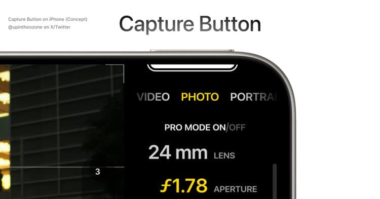 iPhone 16 Pro จะเพิ่มปุ่ม Capture Button ข้างเครื่อง สำหรับกดถ่ายภาพ