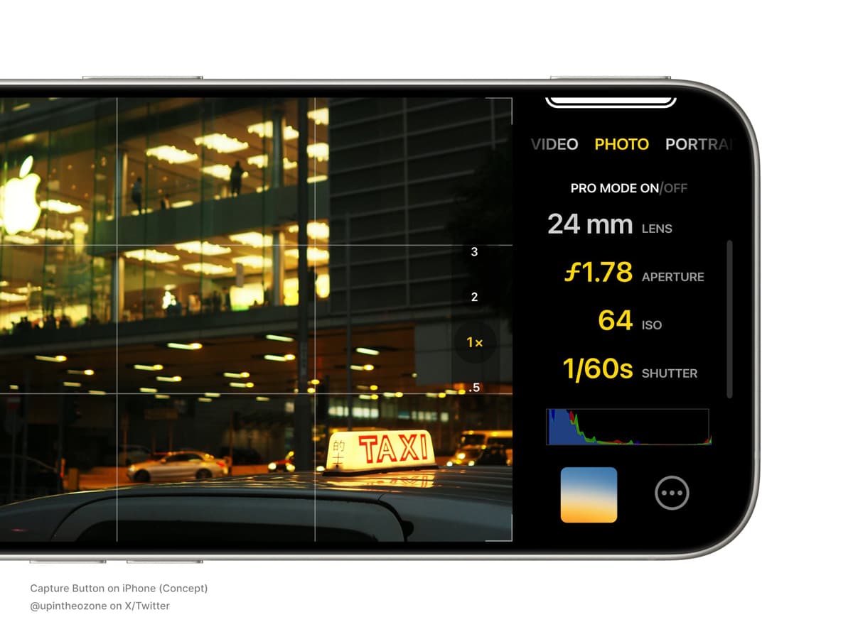 iPhone 16 Pro จะเพิ่มปุ่ม Capture Button ข้างเครื่อง สำหรับกดถ่ายภาพ