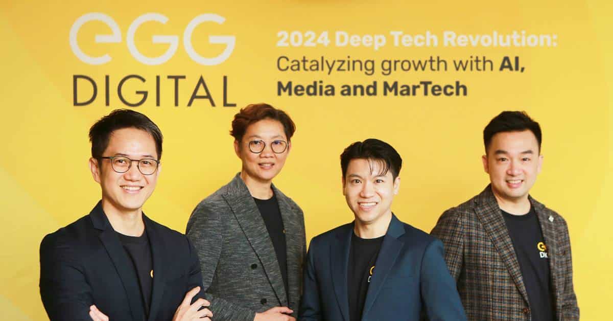 Egg Digital เปิดกลยุทธ์ “2024 Deep Tech Revolution” ตั้งเป้ารายได้ปีนี้ ... Egg Digital เปิดกลยุทธ์ “2024 Deep Tech Revolution” ตั้งเป้ารายได้ปีนี้ ...