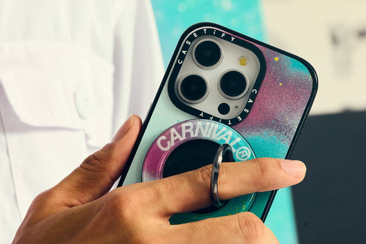 CARNIVAL x CASETiFY กลับมาอีกครั้งกับคอลเลกชั่นใหม่สุดเท่ ภายใต้คอนเซปต์ "Stencil Flow"