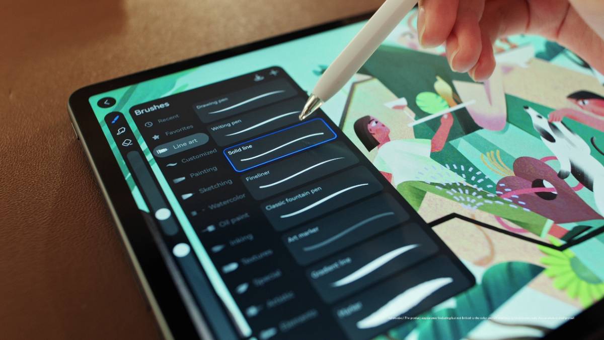 แนะนำ GoPaint แอป วาดรูป ใช้ฟรีบนแท็บเล็ต Huawei