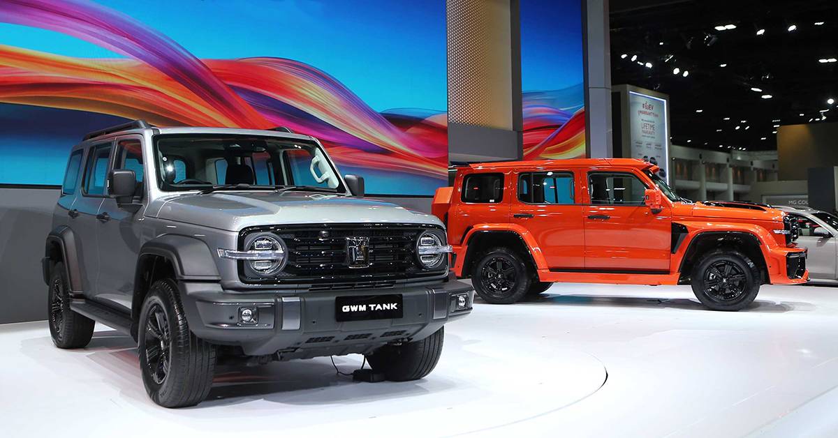 เปิดตัว NEW GWM TANK 300 DIESEL ในงาน Motor Show 2025