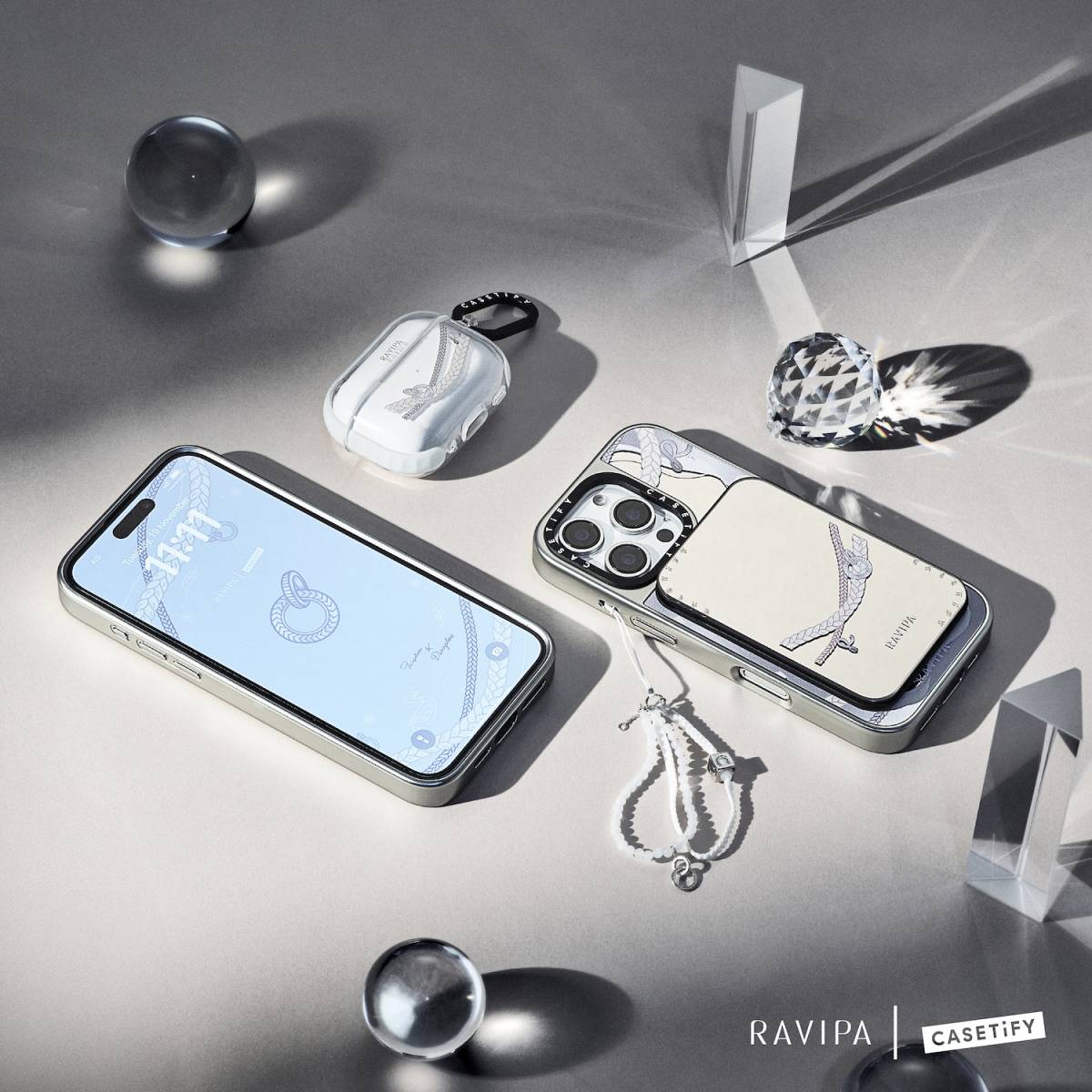CASETiFY จับมือ RAVIPA สร้างสรรค์คอลเลกชั่นอุปกรณ์เสริมเทคโนโลยีสุดพิเศษ