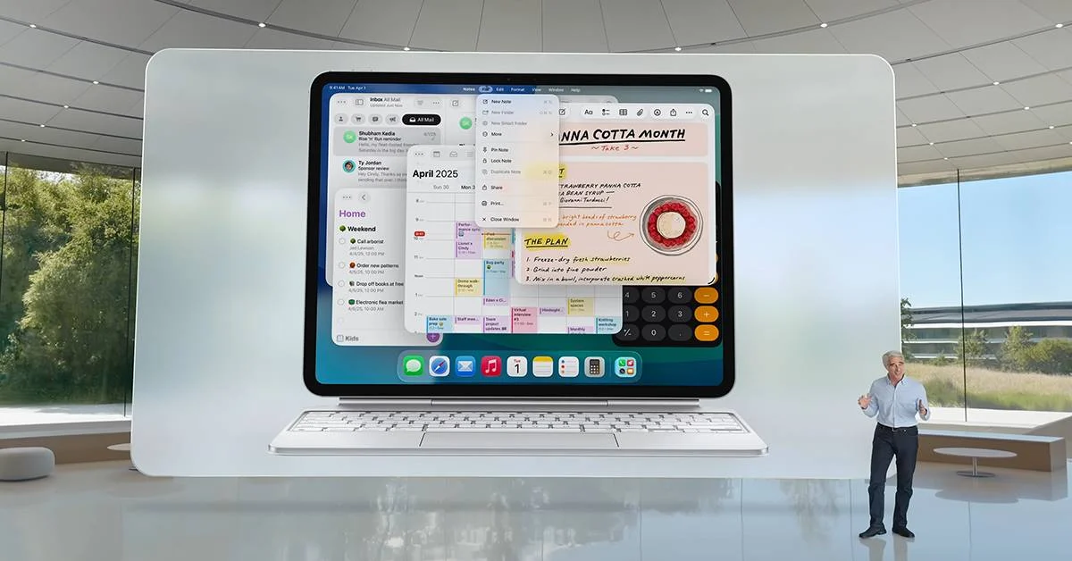 Apple เปิดตัว iPadOS 26 ทำงานบนแท็บเล็ตใกล้เคียงบน Mac มากยิ่งขึ้น
