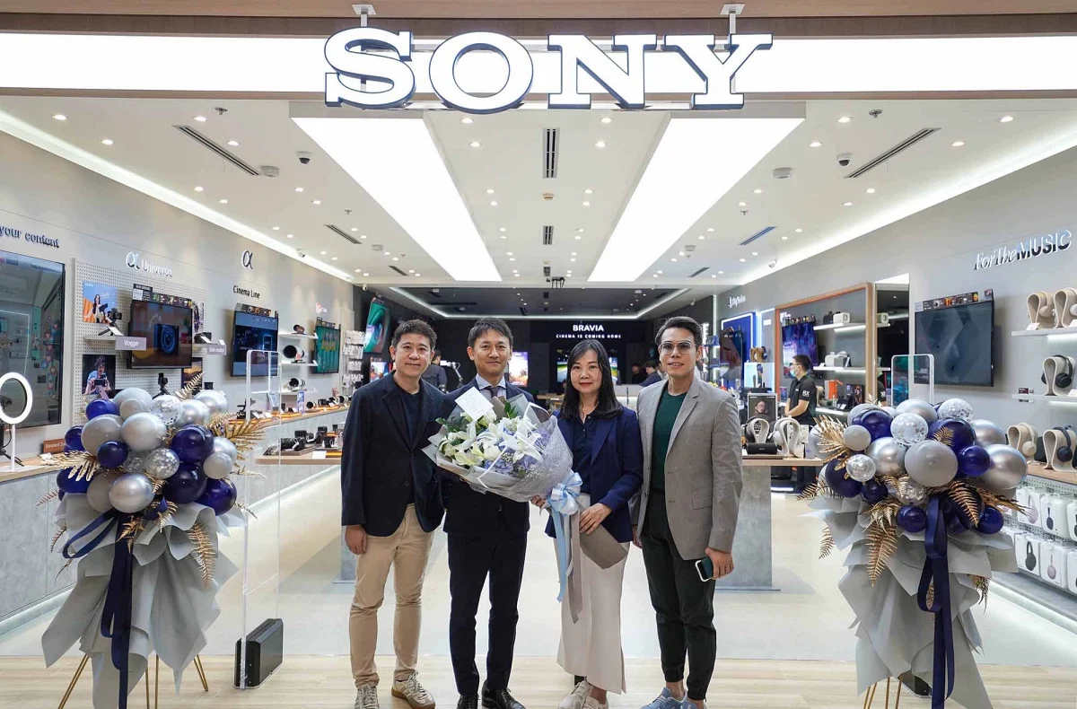 โซนี่เปิด "โซนี่ สโตร์ เซ็นทรัลเวิลด์" พื้นที่ทดลองใหม่สำหรับครีเอเตอร์