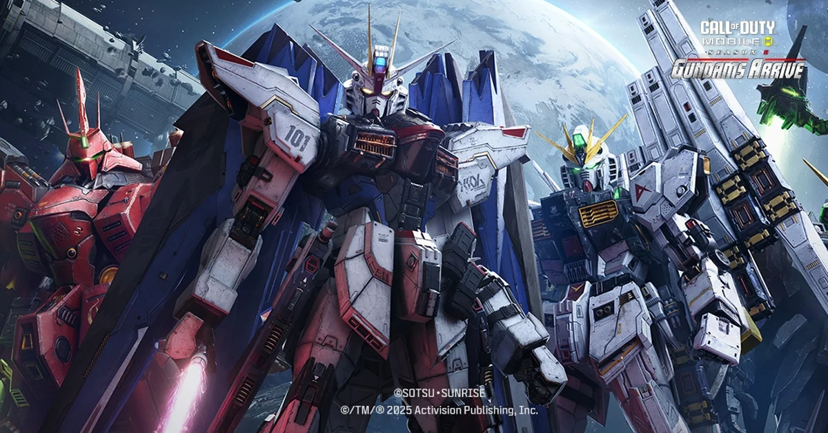 Garena Call of Duty Mobile เปิดศึกซีซัน 6 "Gundams Arrive" พร้อมโมบิล ...